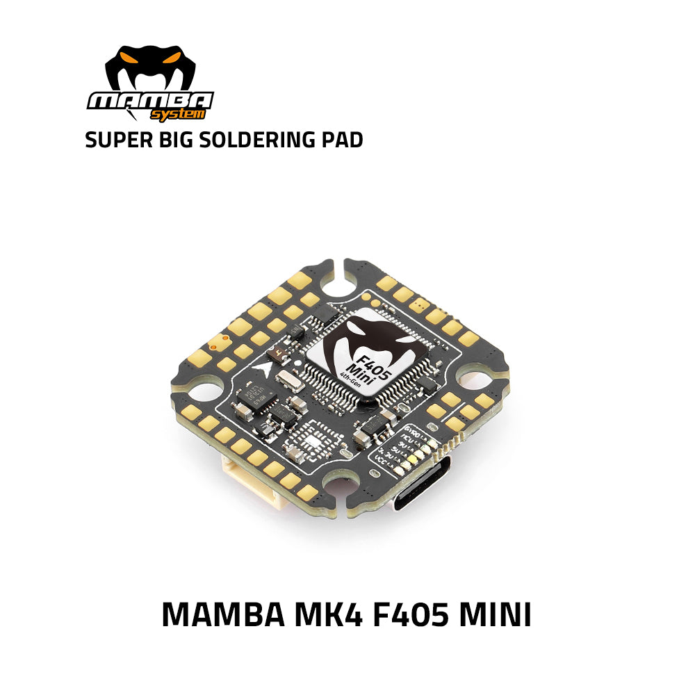 DIATONE OFFICIAL - MAMBA MK4 F405 MINI Flight Controller 20*20mm/M2