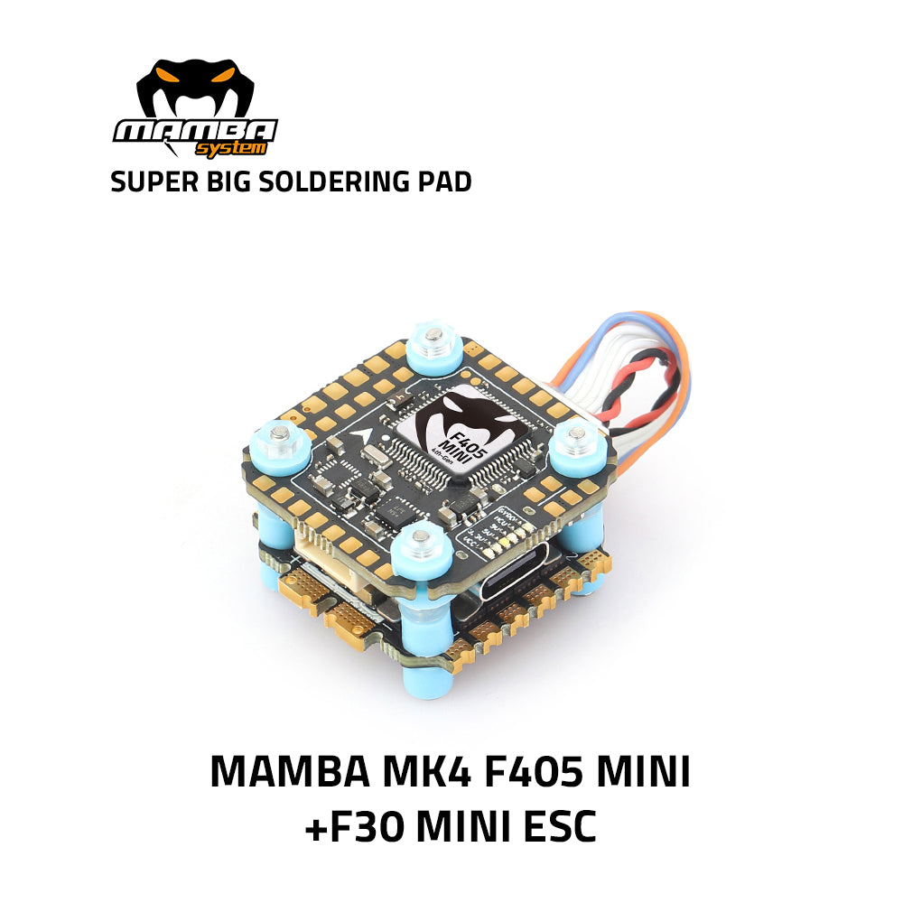 DIATONE OFFICIAL - MAMBA MK4 F405 MINI Flight Controller 20*20mm/M2